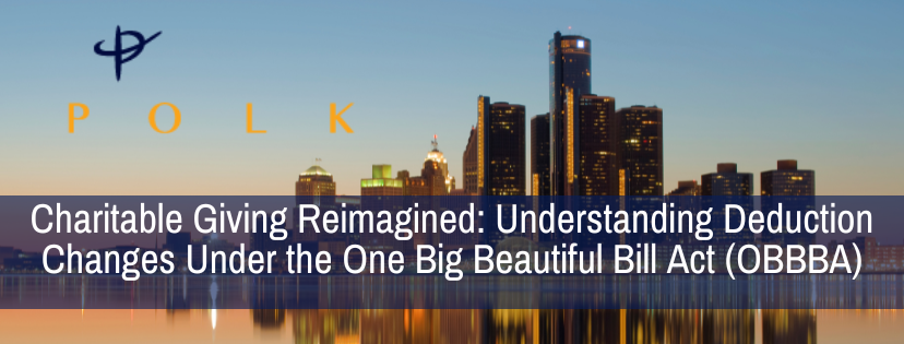 Charitable Giving Reimagined: Understanding Deduction Changes Under the ...